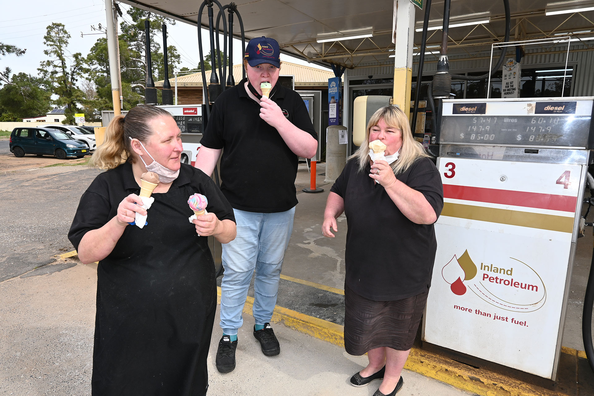 Service Station Sites Location - Inland Petroleum
